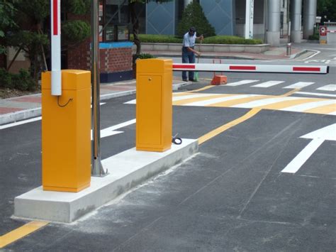 주차차단기 건일하이텍 차량차단기 주차차단기