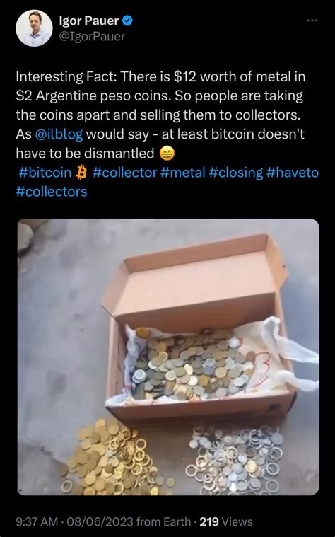 Frantisek Borsik On Linkedin Argentina Bitcoin Funnymoney