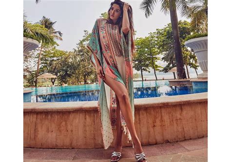 Nimrit Kaur Ahluwalia Shows Off Bronzed Toned Legs With Elan In A