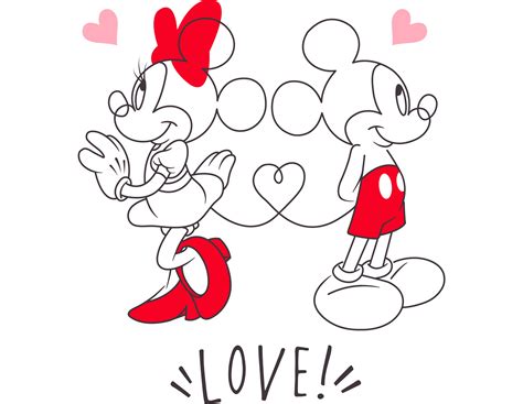 Mickey Mouse Love Drawings Mickey Mouse Love Drawings