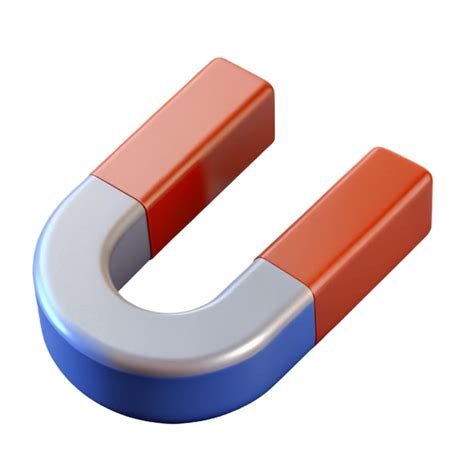 Magnet 3d Cartoon Style Illustration Premium AI Generated Image