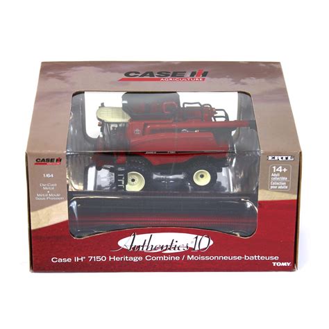 1 64 Limited Edition Vintage Ih Case Ih 7150 Combine With Corn And Gra