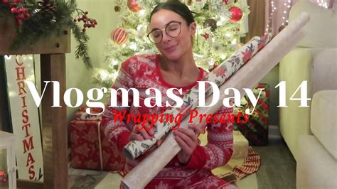 Wrapping Christmas Presents Vlogmas Day 14 YouTube