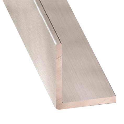Perfil Forma ángulo De Aluminio Gris Alt2 X An2 X L200 Cm Leroy