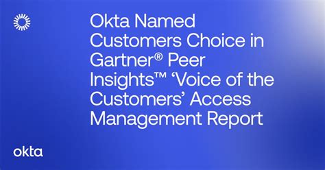 Okta On Linkedin Okta Is The Only Vendor To Be Recognized As A