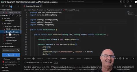 Using Java With Aca Dynamic Sessions Microsoft For Java Developers