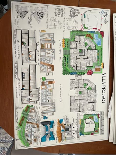 Modern Architecture Design Sketch