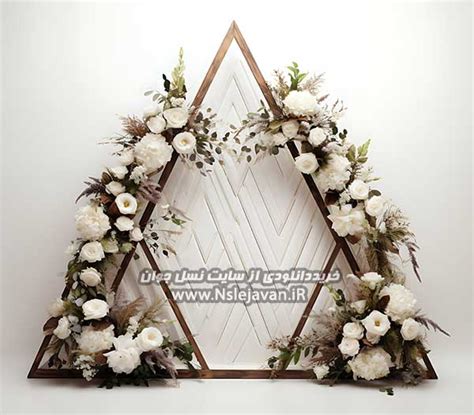 دانلود بک گراند باغ آتلیه و طاق گل آرایی عکاسی سایت نسل جوان