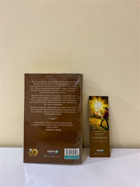 Novel Percy Jackson And Olympians The Battle Of The Labyrinth 4 Buku