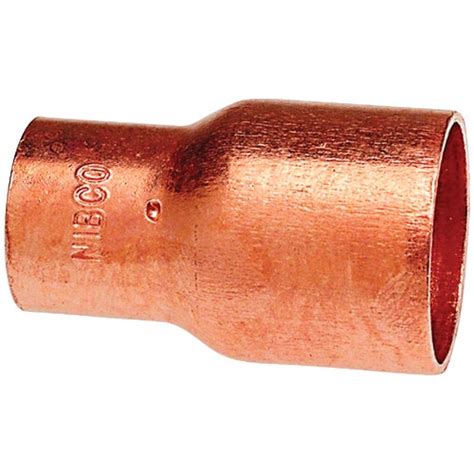 Nibco W00790D NIBCO Reducing Copper Coupling With Stop