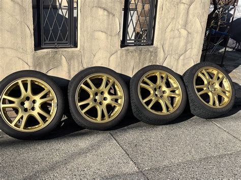 Yahooオークション スバル インプレッサwrx Sti Gdb C 純正ホイール