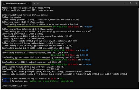 How to install Pandas in Python » Programming Funda