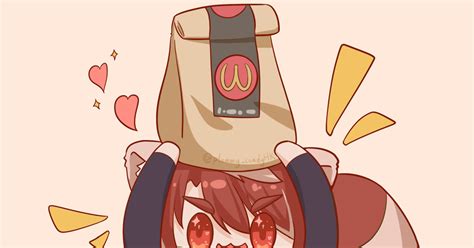 Tail Happy Akito With Fries 薯條小熊貓 䊈榶のイラスト Pixiv