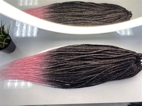 Черно-розовое омбре - LiliCrazyHair