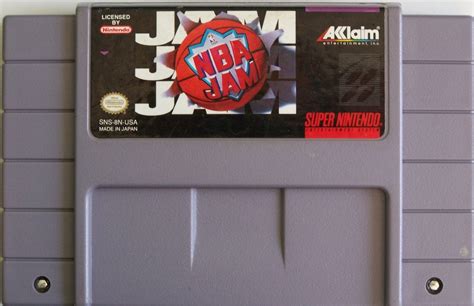 Nba Jam Cover Or Packaging Material Mobygames