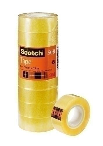 CINTA ADHESIVA SCOTCH TRANSPARENTE 19X33 BLISTER DE 8