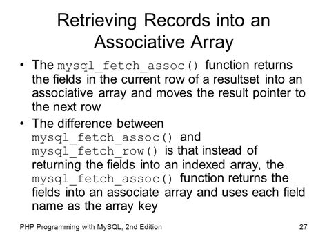 Objectives Connect to MySQL from PHP - ppt video online download