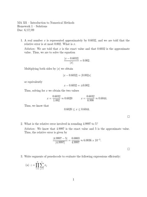 Introduction To Numerical Methods Pdf Polynomial Approximation
