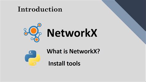 networkx tutorial introduction youtube
