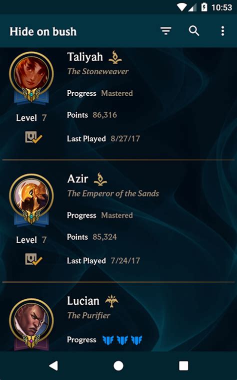 lol mastery and chest apk for android download