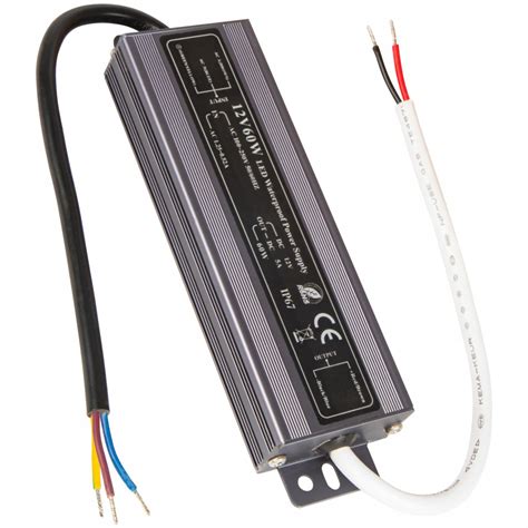 Zasilacz taśm LED BLOW wodoodporny IP67 12V 5A 60W Blow Sklep EMPIK