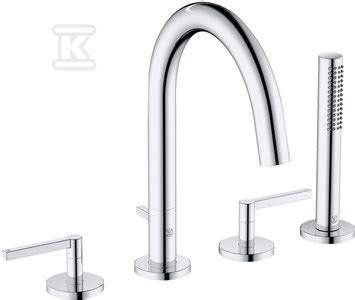KLUDI NOVA FONTE Puristic Bateria Wannowo Natryskowa Otworowa