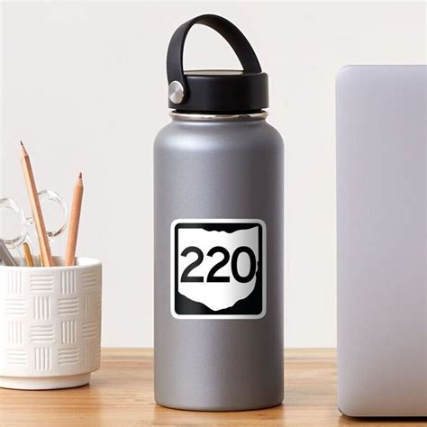 Ohio State Route 220 Area Code 220 Sticker For Sale By Srnac