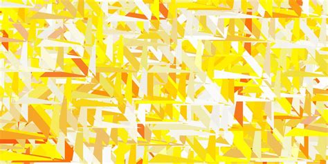 Light Orange Vector Backdrop With Triangles Lines 15470798 Vector Art At Vecteezy