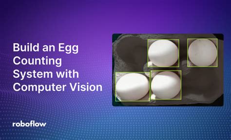 build an egg counting system with computer vision