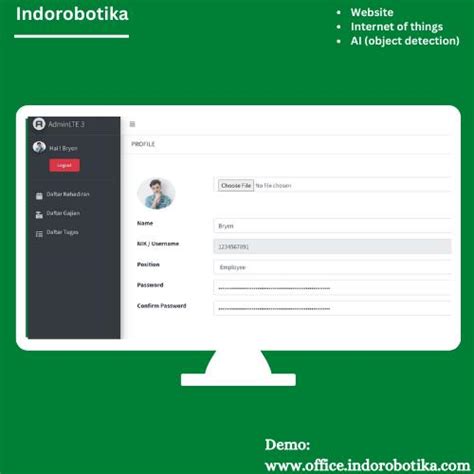 Jual Template Aplikasi Hrd Dengan Php Codeigniter4 Dan Adminlte Kota Tangerang Selatan
