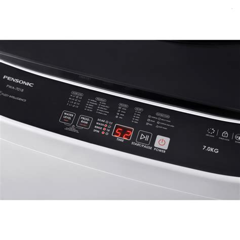 Pensonic Fully Auto Top Load Washing Machine 7kg Pwa 7018 Banhuatcom