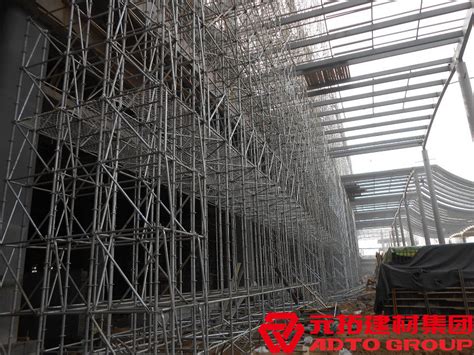 盘扣式脚手架结构及材质要求有哪些 元拓建材集团