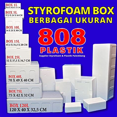 Jual Styrofoam Box Kotak Sterofoam Box Es Kotak Sterofom Foam