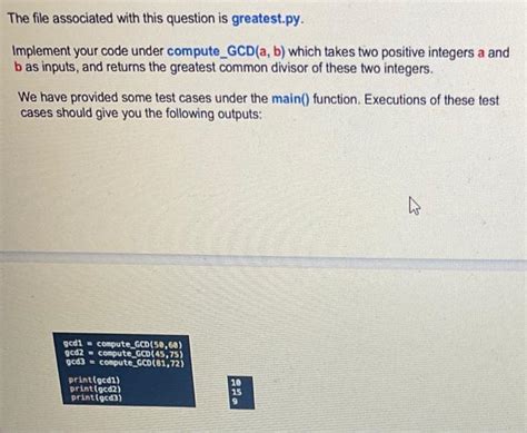 Solved The File Associated With This Question Is