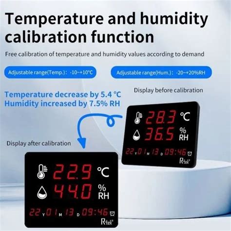 Digital Led Temp Humidity Meter For Industrial 0 2 At ₹ 3300 Piece In New Delhi