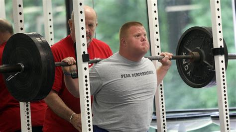 Inspiring Story Born With Down Syndrome Del Man Presses For Gold