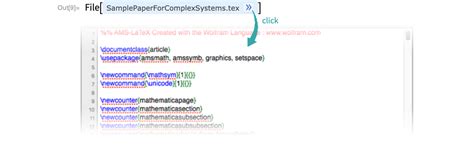 Export A Notebook To A Latex Document—wolfram Documentation