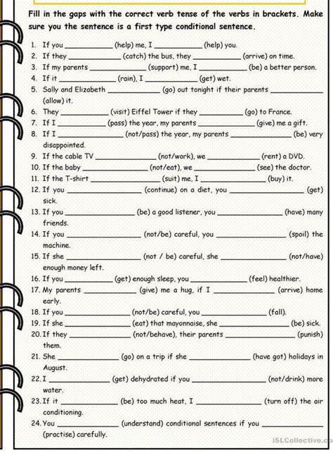 Fill In The Gaps With The Correct Verb Tense StudyX