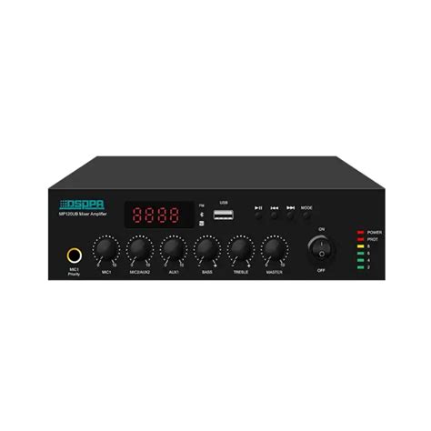 Dsppa Mp120ub เพาเวอร์แอมป์ระบบประกาศ At Prosound