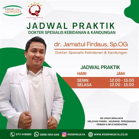 Poliklinik Kebidanan And Kandungan Rumah Sakit Umum Sriwijaya
