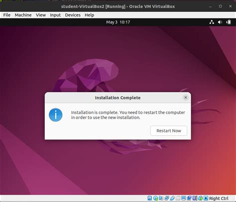 Start The Virtual Machine And Complete Ubuntu Setup Linux Introduction