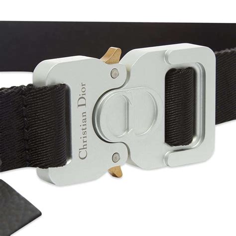 Dior Homme Logo Plaque Belt