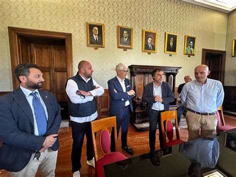 Comune Di CatanzaroIl Sindaco Fiorita Incontra Il Presidente Dell Us