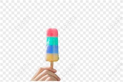 손 잡고 아이스크림 Png 일러스트 무료 다운로드 Lovepik
