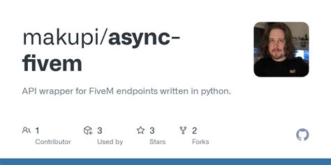 Github Makupi Async Fivem Api Wrapper For Fivem Endpoints Written In Python