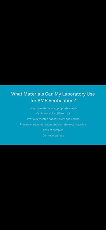 Amr Linearity Testing Cap General Information Pathlabtalk