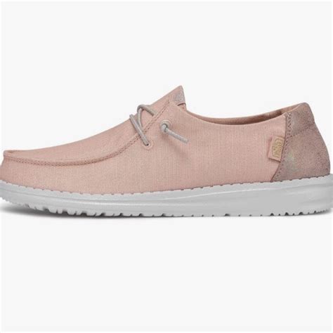 Hey Dude Shoes Womens Pink Glitter Hey Dudes Poshmark