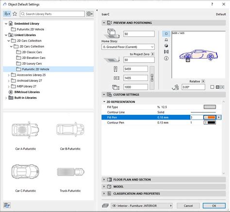 2d Plan Futuristic Cars Mesolightbim
