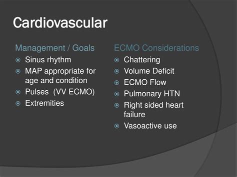 Ppt Ecmo And The Adult Patient Nursing Considerations Powerpoint