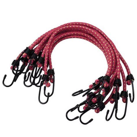 Elastic Tie Down Straps With Wire Hooks 2pcs Pack Grandlifting